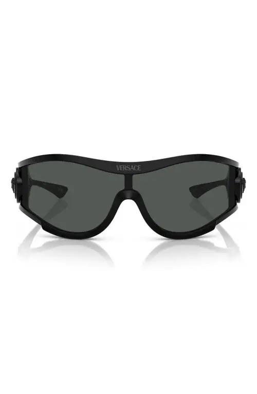Versace 180mm Irregular Sunglasses - Black