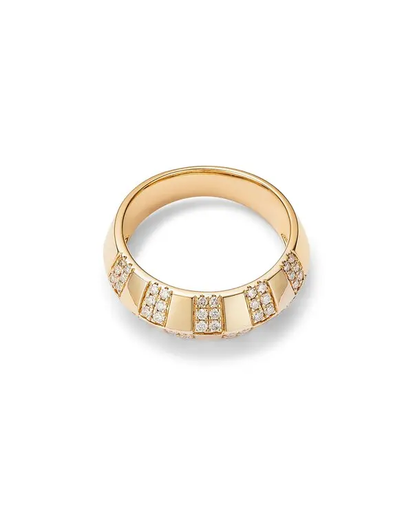 Bloomingdale'S Diamond Checkerboard Ring