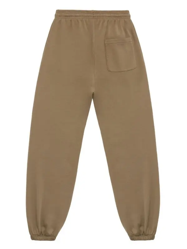 COUNTY OF MILAN Cross Tapered Track Pants - Brown