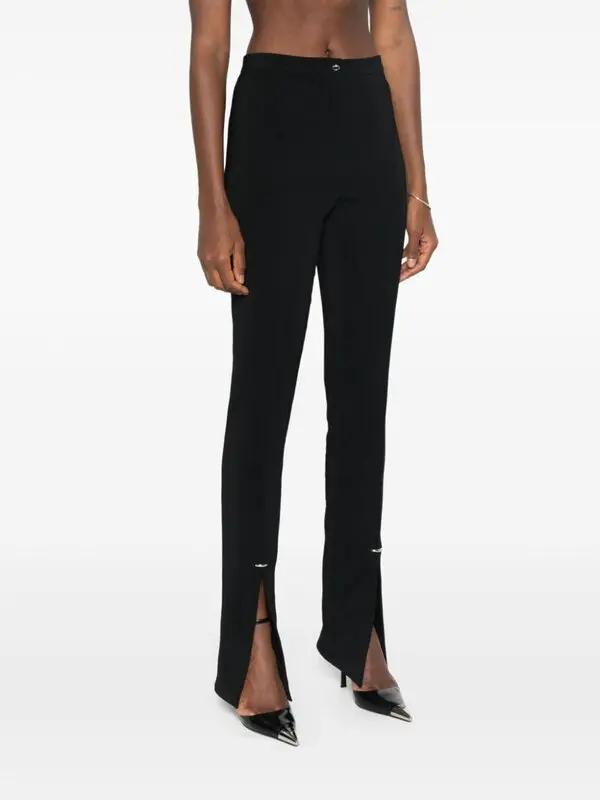 MUGLER Pierced Trousers - Black