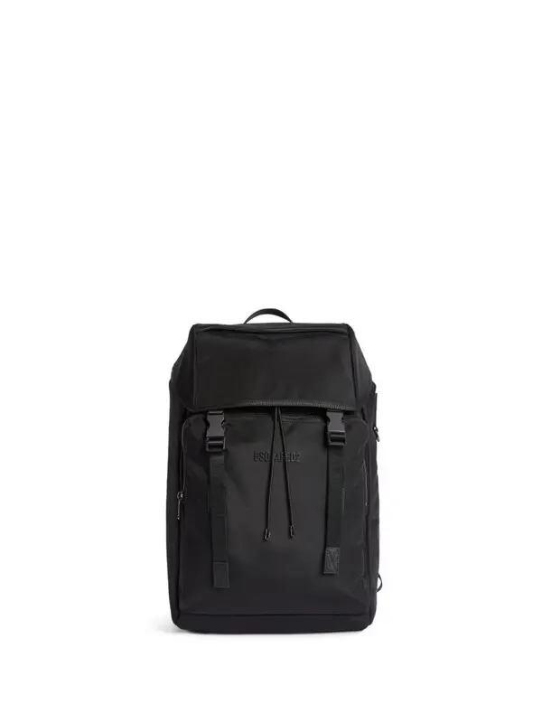 Dsquared2 Logo-embossed Backpack - Black