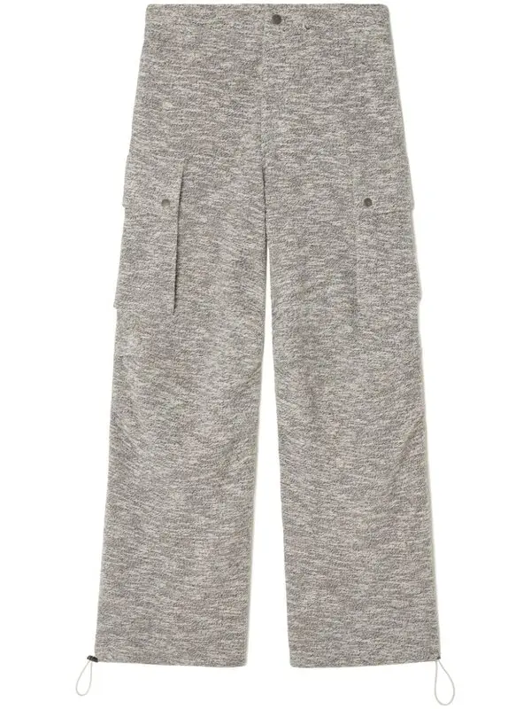 Alanui Mouline Cotton Cargo Trousers
