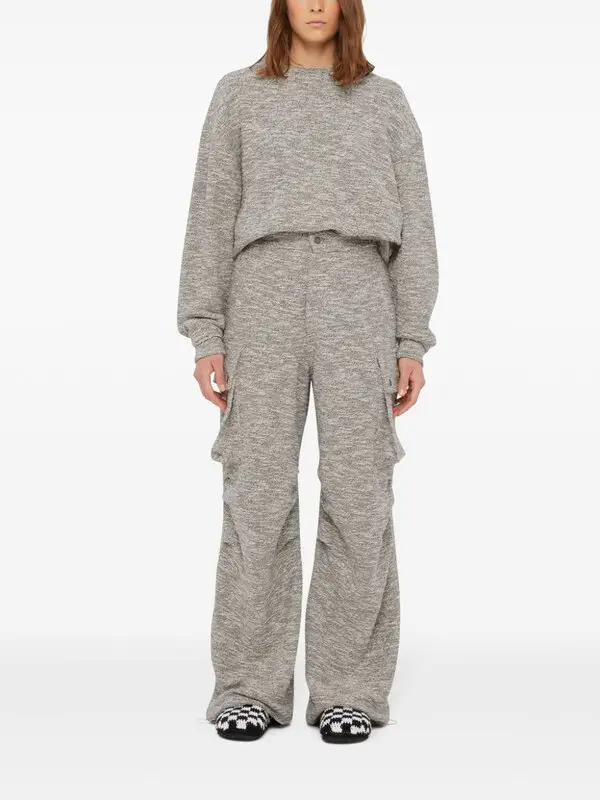Alanui Mouline Cotton Cargo Trousers
