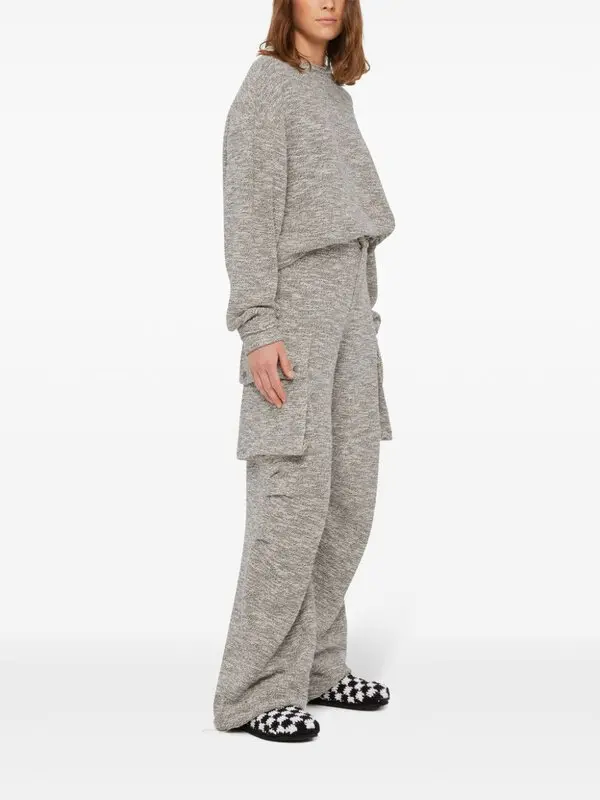 Alanui Mouline Cotton Cargo Trousers