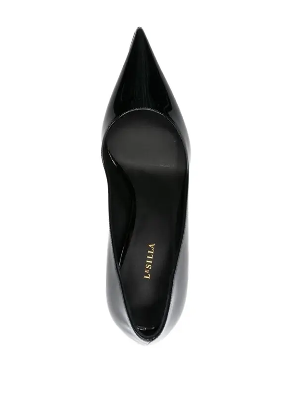 LE SILLA 80mm Bella Pumps - Black