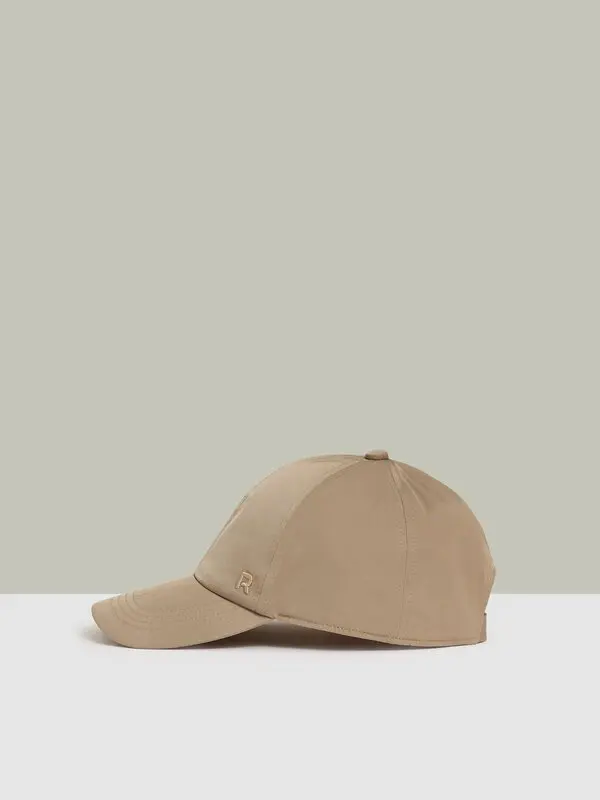 REISS Nicole Logo-embroidered Baseball Cap - Taupe