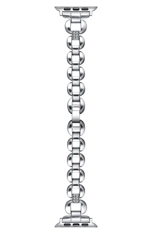 POSH TECH Joy Stainless Steel Apple Watch® Watchband - Silver