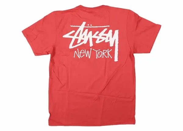 StÜssy Stock New York Tee Shirt - Pepper