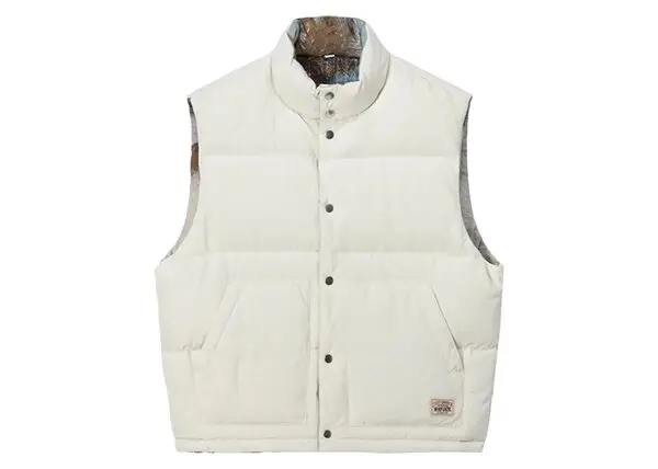 StÜssy Suthernland Workgear Vest - Bone