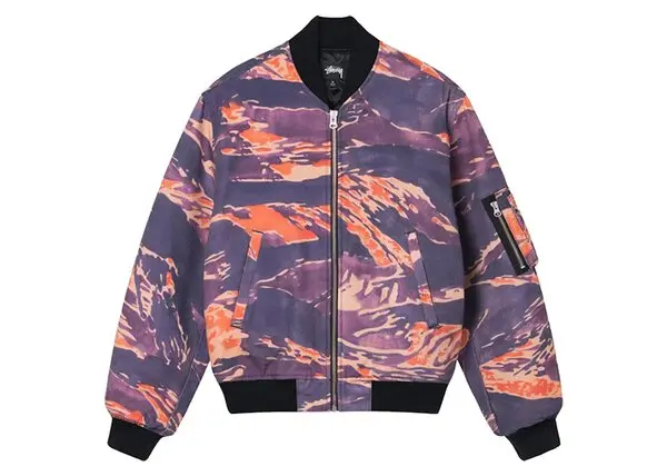 StÜssy Tigris Canvas Bomber Jacket