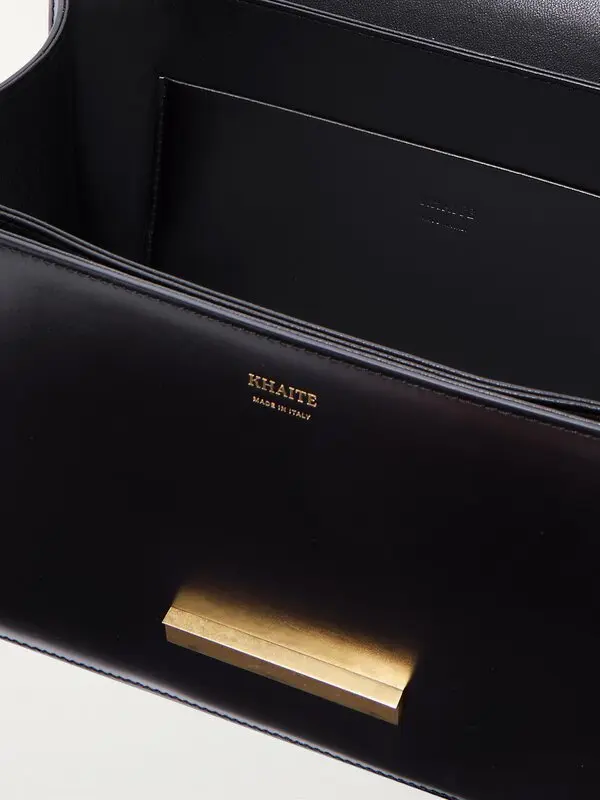 Khaite Bridget Leather Shoulder Bag