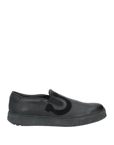 Ferragamo Tito Textured Leather Drivers - Black - 64% Off  display picture 3