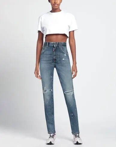 Dsquared2 Skinny Jeans With Distressed Details