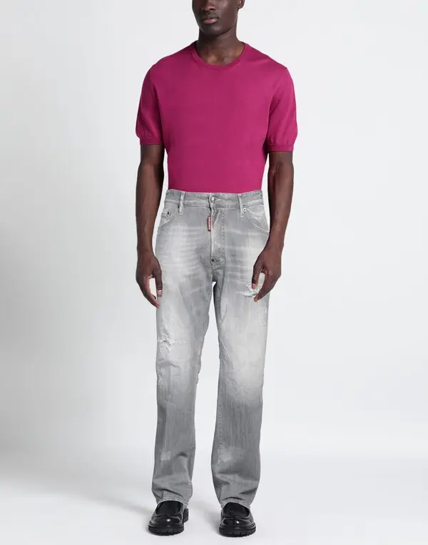 Dsquared2 Straight-leg Jeans With Distressed Details