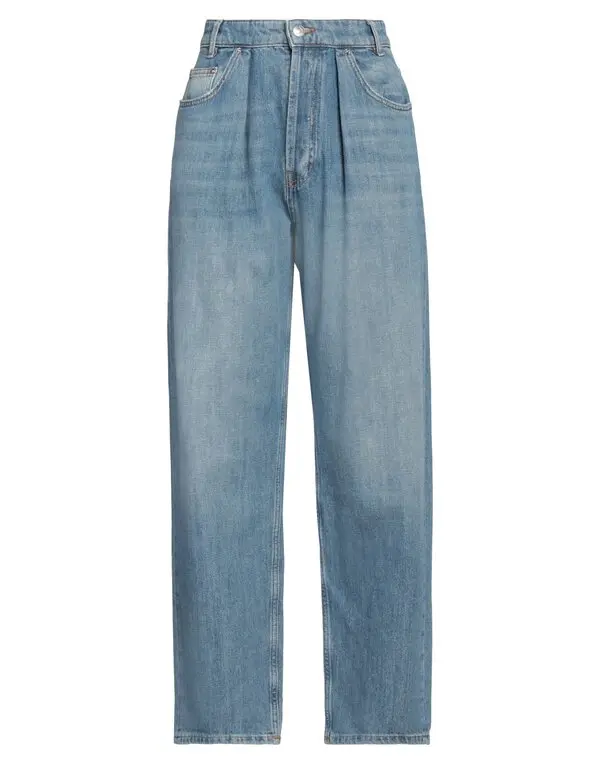 Maje Cotton Denim Straight-leg Jeans