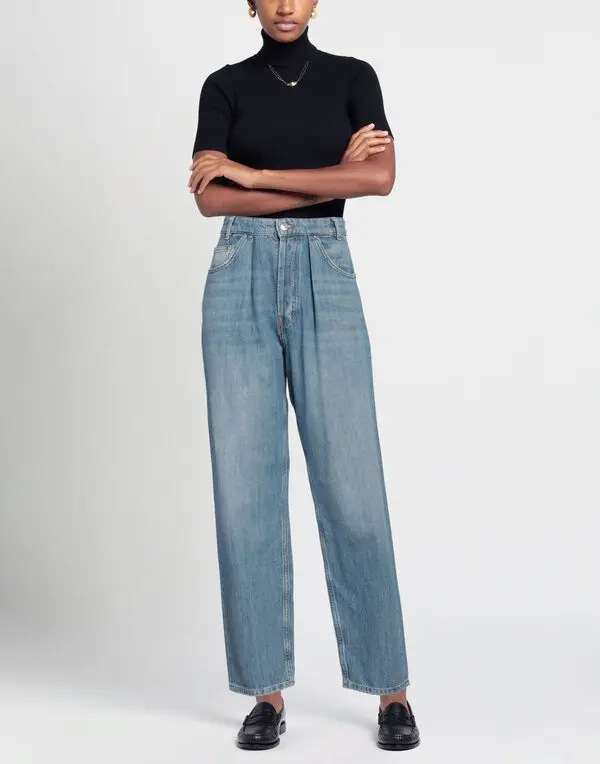 Maje Cotton Denim Straight-leg Jeans