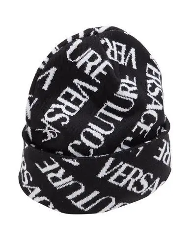 Versace Knitted Beanie - Black