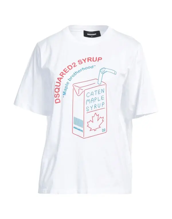 Dsquared2 Cotton Jersey T-shirt - White