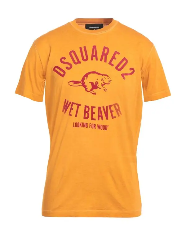 Dsquared2 T-shirt Size Cotton - Orange