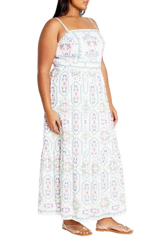 City Chic Molly Midi Sundress - In Love