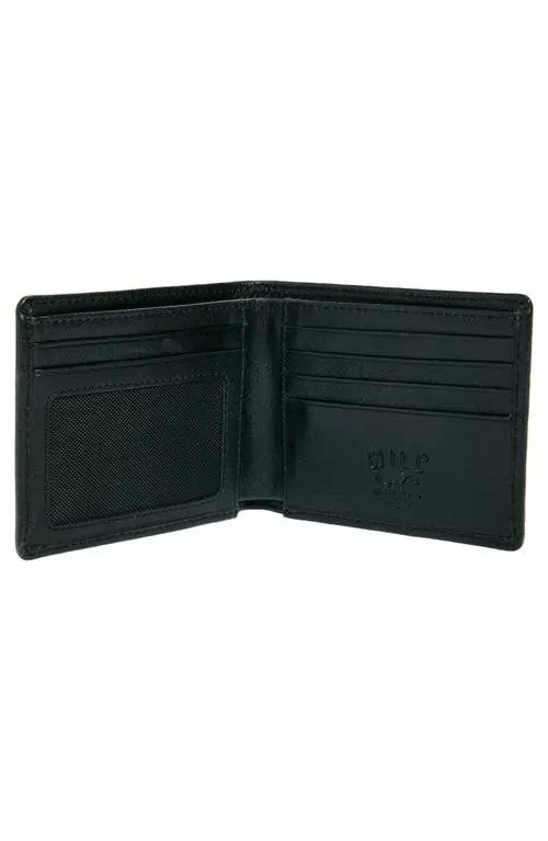 Will Leather Goods Classic Leather Bifold Wallet - Black