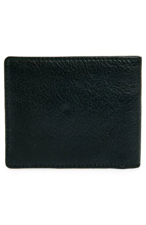 Will Leather Goods Classic Leather Bifold Wallet - Black