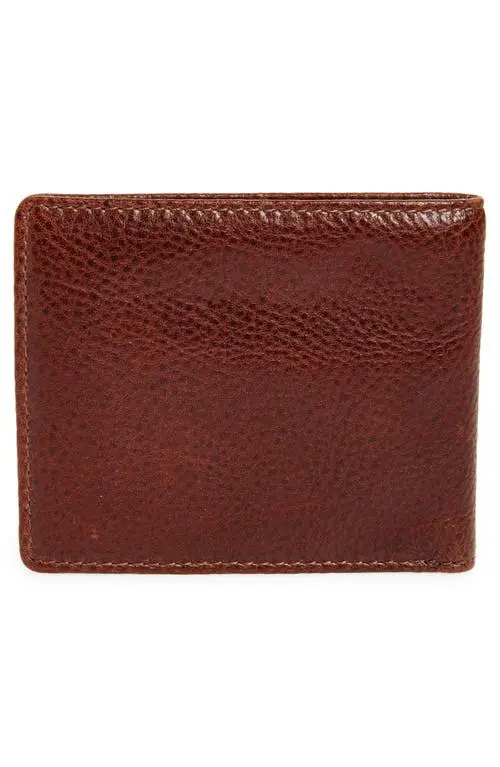 Will Leather Goods Classic Leather Bifold Wallet - Cognac