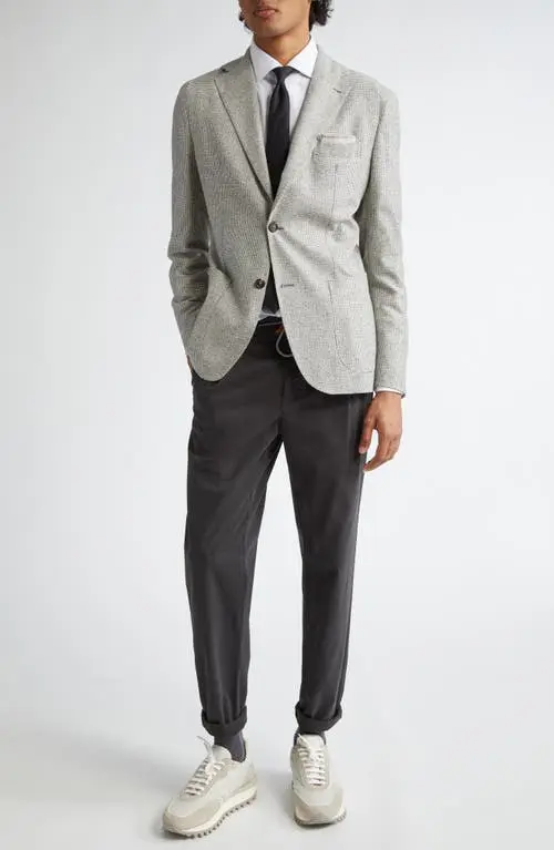 Eleventy Houndstooth Wool & Cashmere Sport Coat