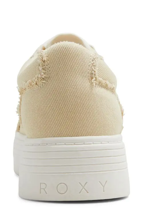 Roxy Platform Sneakers - Natural