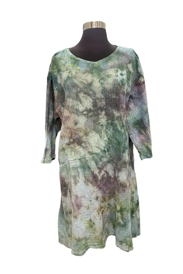 Cynthia Ashby Lyle Dress In Waterlilies In Multi - 43% Off | Editorialist