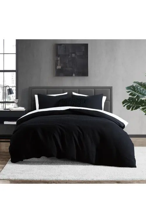 Dkny Modern Waffle Comforter & Shams Set