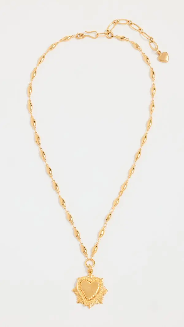 Brinker & Eliza Heart On Fire Necklace