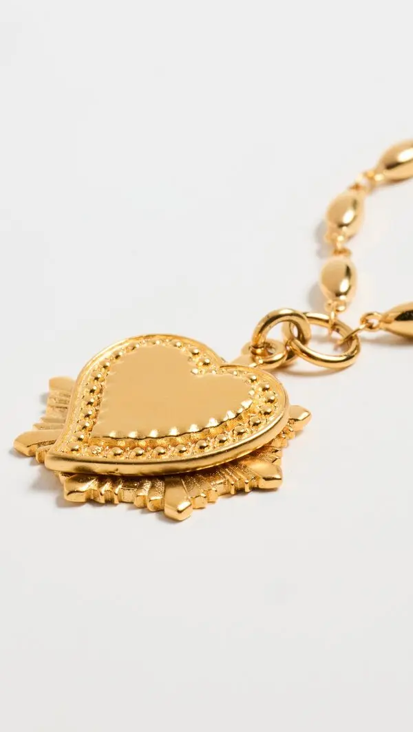 Brinker & Eliza Heart On Fire Necklace