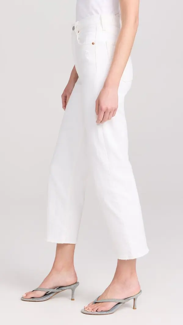 LEVI'S Ribcage Straight Ankle Jeans - Cloud Over