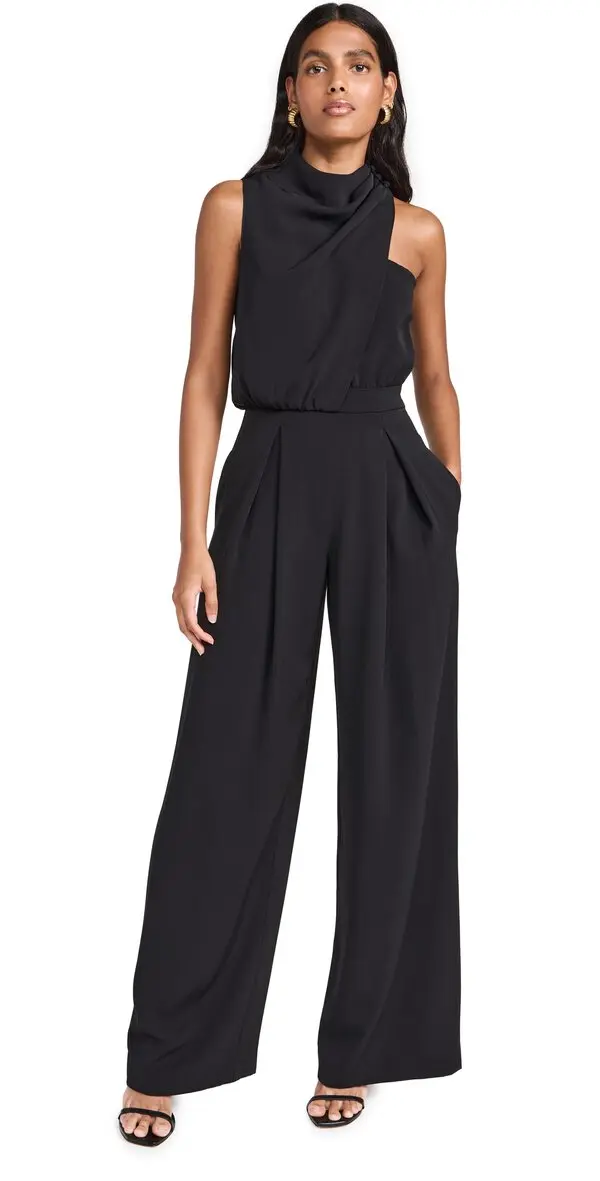 Black Halo Floella Jumpsuit - Black