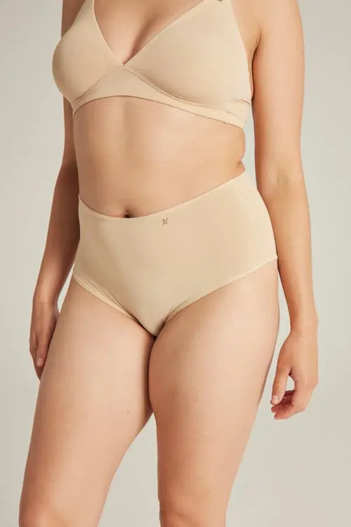 NUDEA The Stretch High Waisted Brief - Bare01