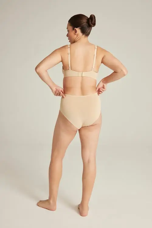 NUDEA The Stretch High Waisted Brief - Bare01