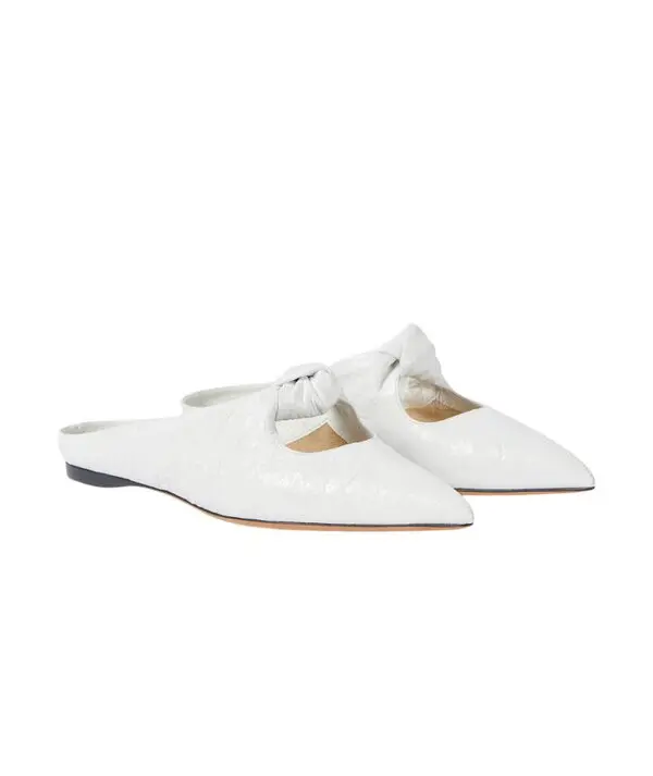 Khaite Rowan Leather Flats