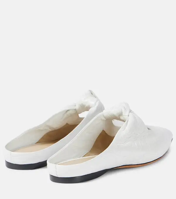 Khaite Rowan Leather Flats