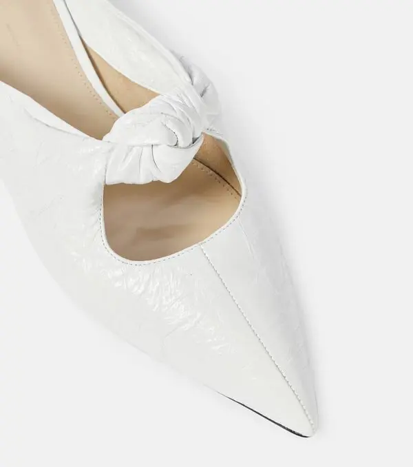 Khaite Rowan Leather Flats