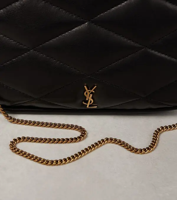 Saint Laurent Sade Quilted Leather Shoulder Bag