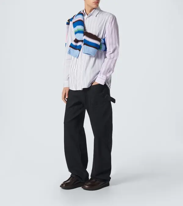 JW Anderson Striped Cotton Shirt
