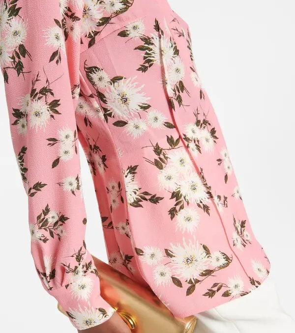 EMILIA WICKSTEAD Ravanne Floral Shirt - Pink