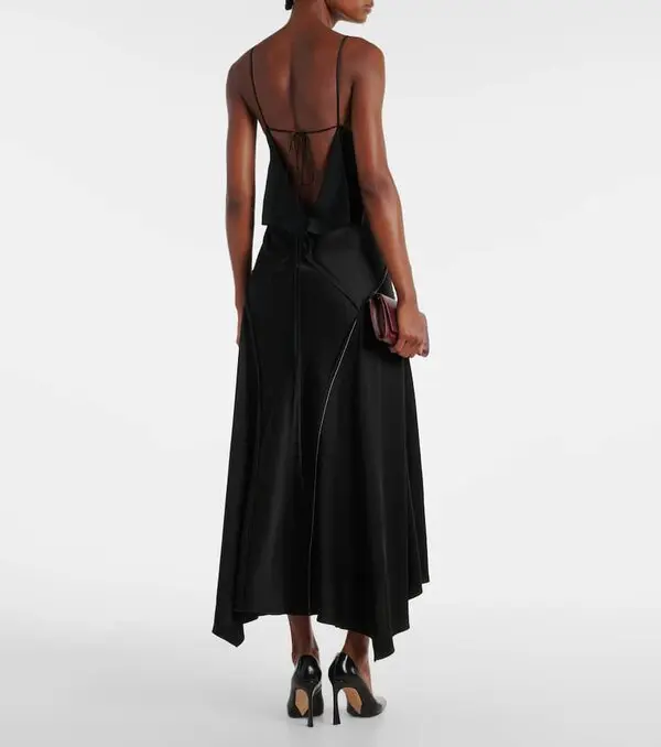 Victoria Beckham Lace-trimmed Slip Dress