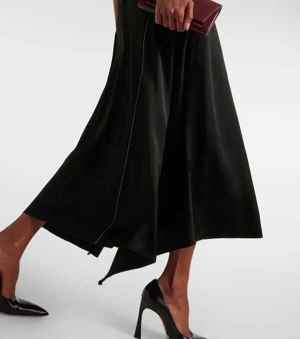 Victoria Beckham Lace-trimmed Slip Dress