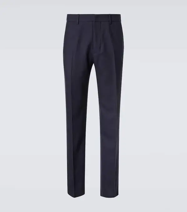 Ami Pleated Virgin Wool Pants