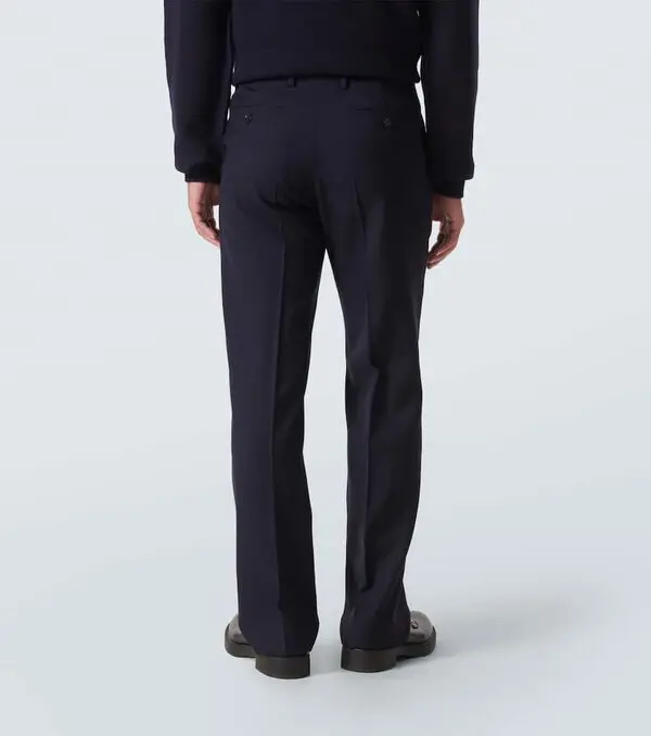 Ami Pleated Virgin Wool Pants