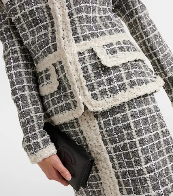 Giambattista Valli Wool-blend Bouclé Jacket