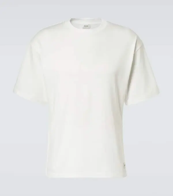 Saint Laurent Cotton-blend Jersey T-shirt