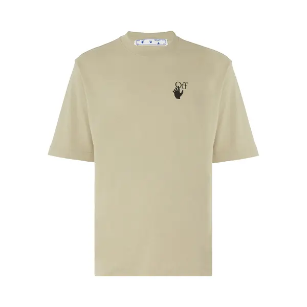 Off-White Bubble Arrow Short Sleeve Slim Tee 'abbey